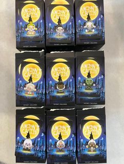 Popmart skullpanda ancient castle full set, Hobbies & Toys, Toys ...