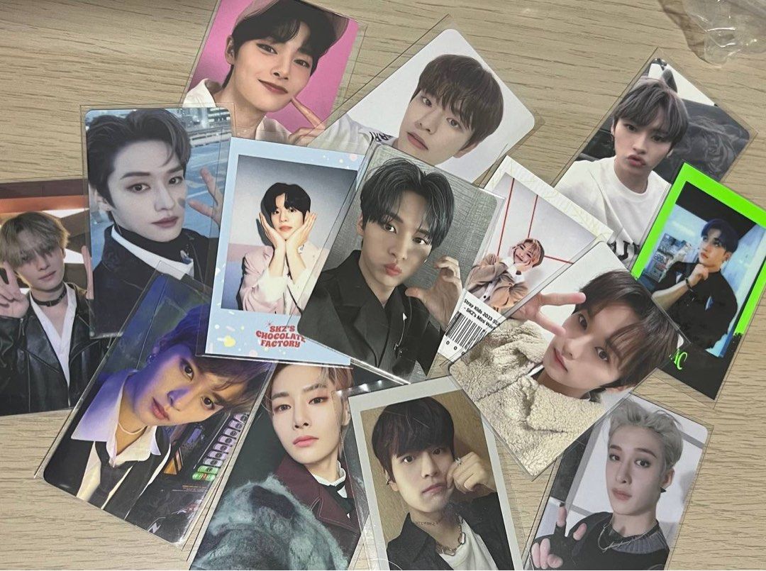 [WTS] stray kids photocards skz pc pob japan lee know chan seungmin i.n ...