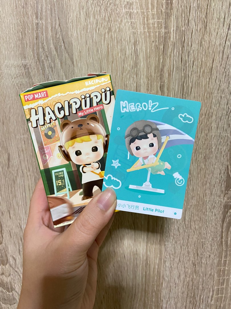 【WTS/LFB】Popmart Hacipupu My Little Hero - Little Pilot, Hobbies & Toys ...