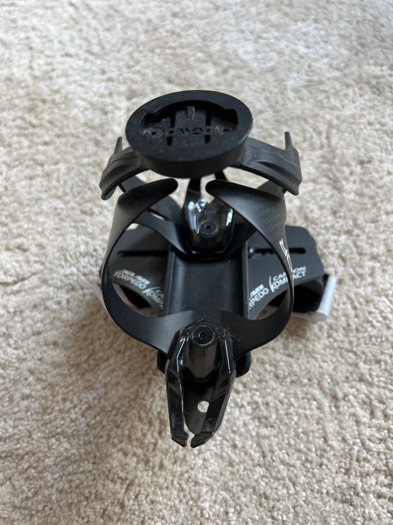 Xlab Torpedo Front Carbon Bottle Cage with Bike Computer Mount, Sports ...
