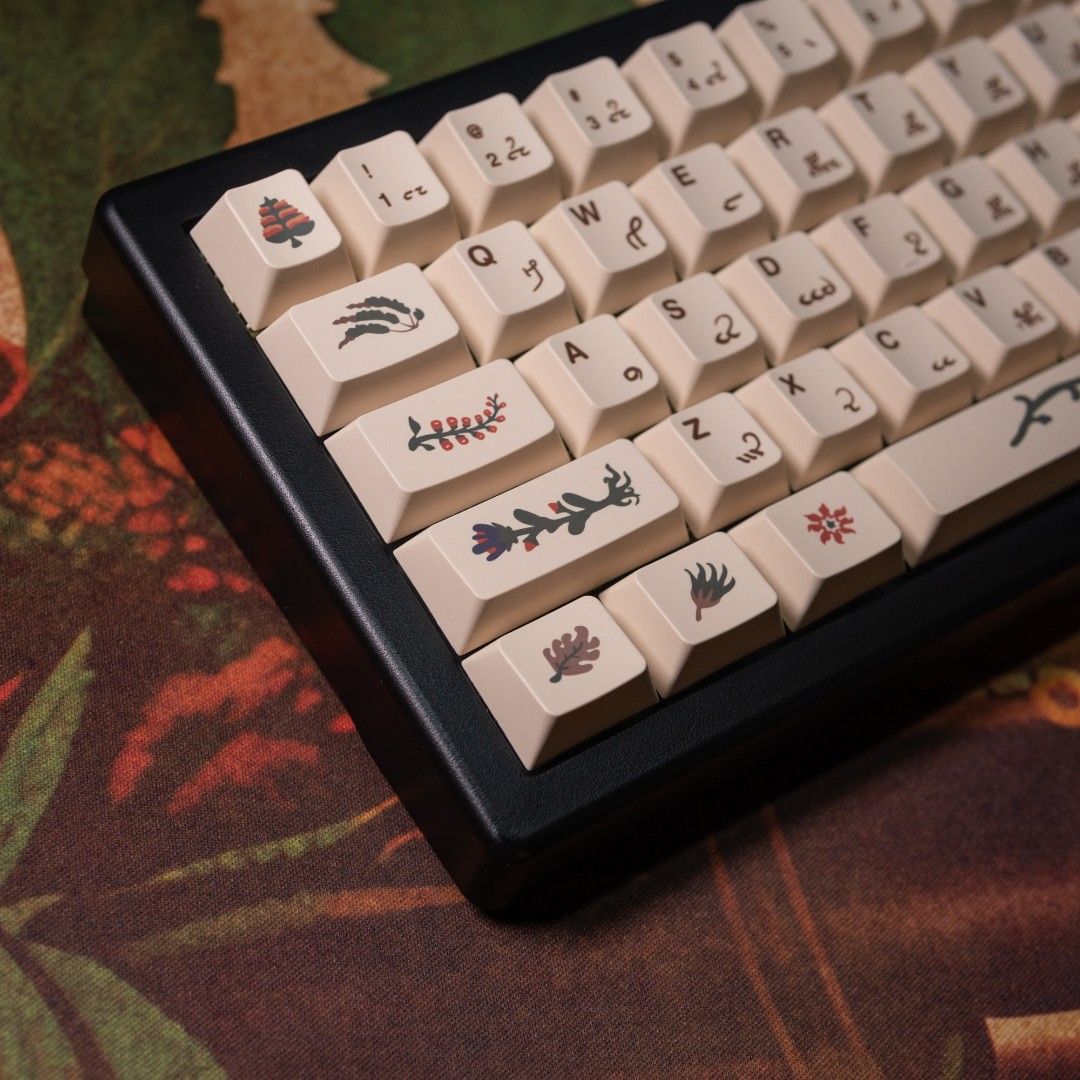 YakuForge GMK67 Retro Thocky Custom Keyboard Fully Modded 65 Percent ...