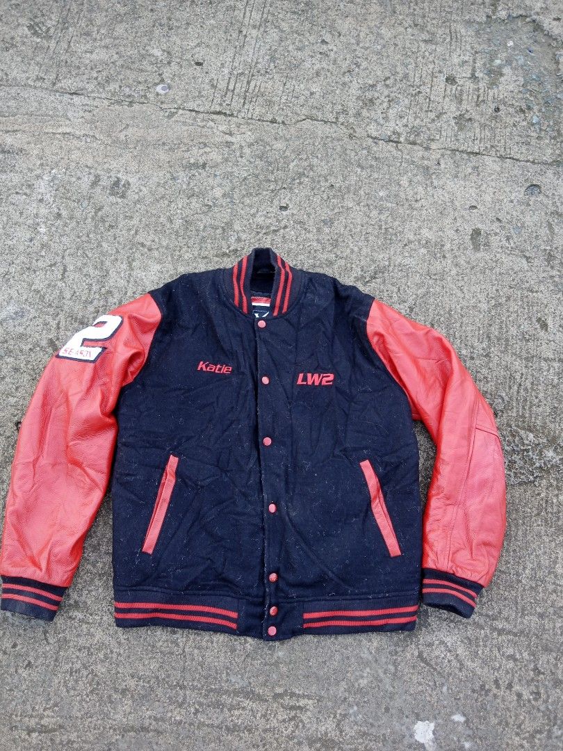 Yes embroidery leather jacket (Lethal weapon) on Carousell