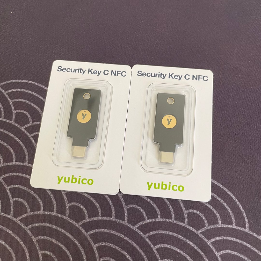 Yubico Security Key C NFC FIDO U2F WebAuthn (YubiKey 5C NFC Alternative ...