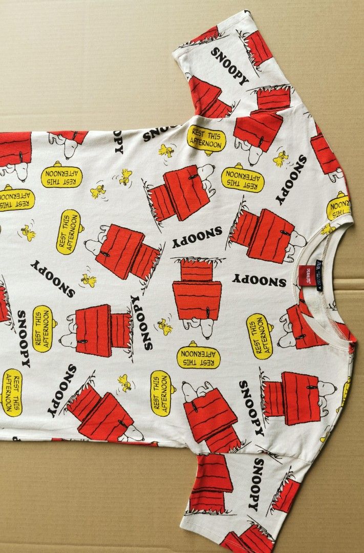 Zara X Peanut (Snoopy) Shirt Dress on Carousell