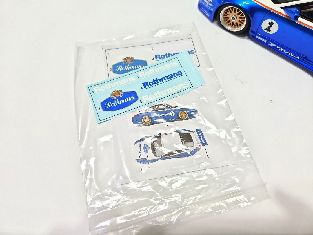 1/18 Porsche Old and New Body Kit Rothmans by GT Spirit, Hobbies & Toys ...