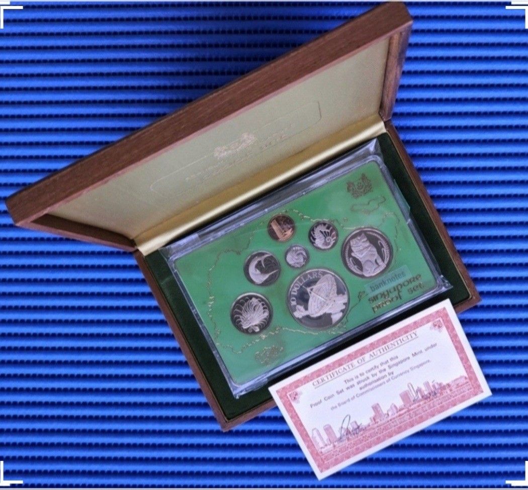1979 Singapore Proof Coin Set, Hobbies & Toys, Memorabilia & Collectibles, Currency on Carousell