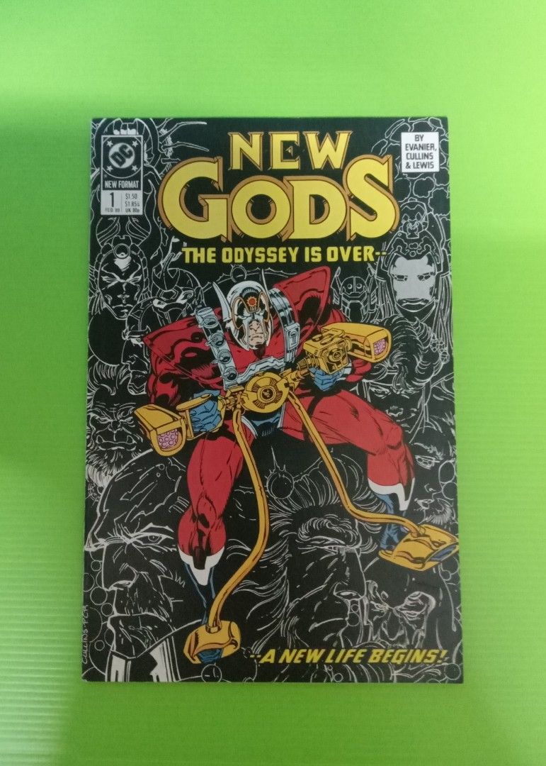 1st debut of Radion Gun ! New Gods #1 ( Paris Cullins - Cover Art ) DC ...