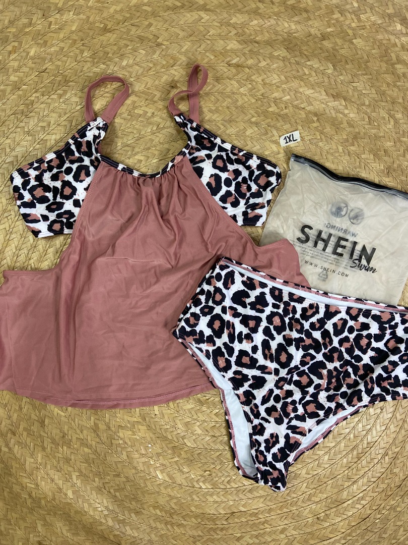1xl plus size swimsuit highwaist, Women's Fashion, Swimwear, Bikinis ...