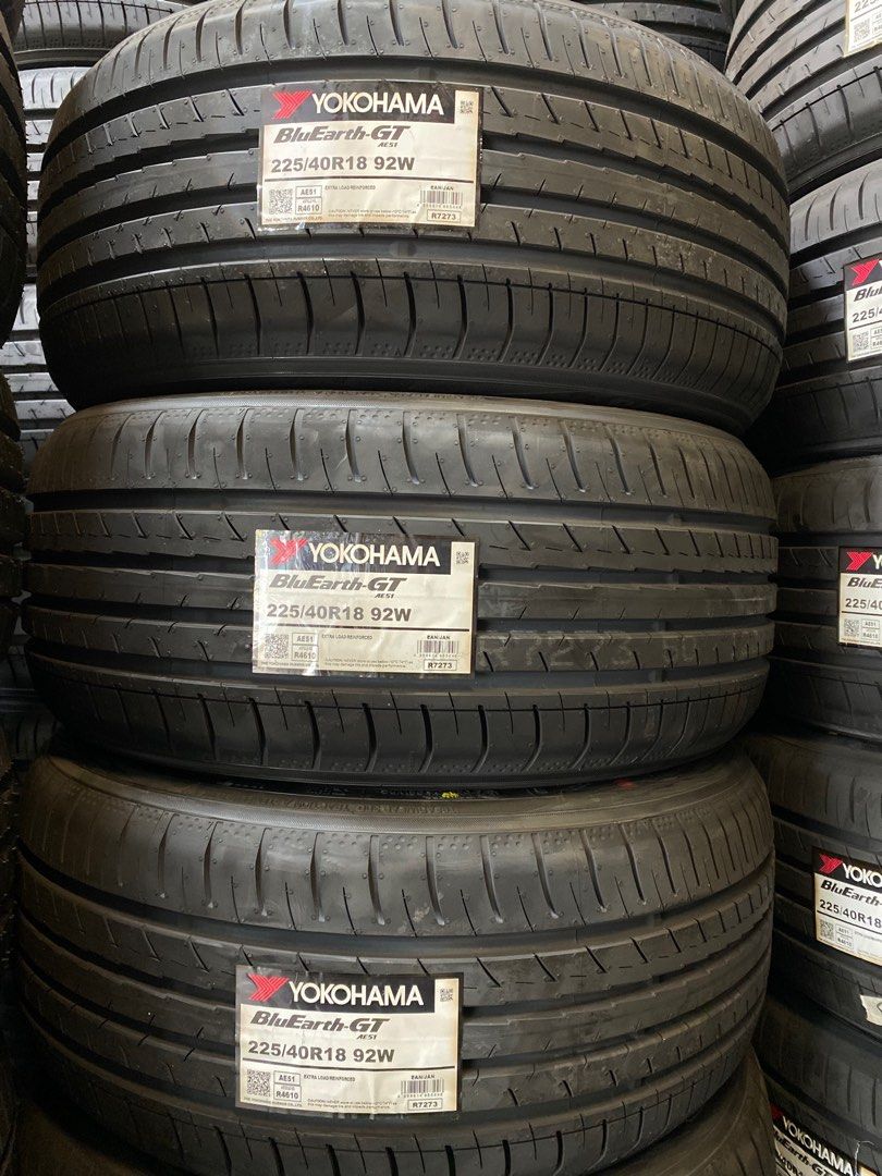 SALE💥 225/40R18 Yokohama BluEarth GT AE51 Sale Made in Japan 🇯🇵, Car Accessories, Tyres & Rims ...