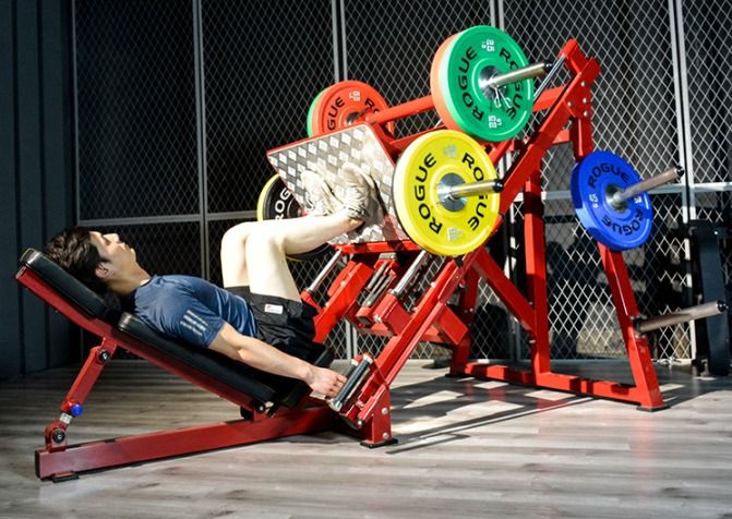 2 In 1 Multifunctional Leg Press Inverted Pedal Machine Oblique Hack ...