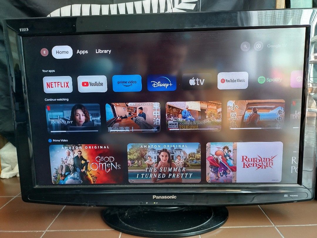 32" TV Panasonic (Not Smart TV), TV & Home Appliances, TV ...