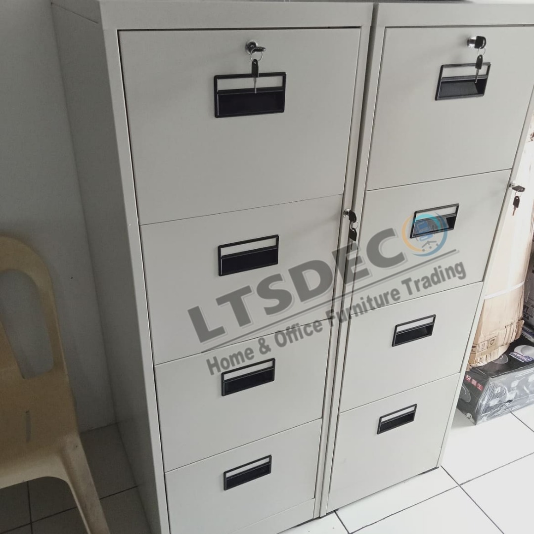 4DRAWERS VERTICAL FILING CABINET FURNITURE/OFFICE PARTITIONS on Carousell