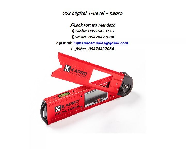 992 Digital T-Bevel - Kapro on Carousell