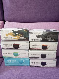 中衛 特別版 星空雪花 台灣製造 CSD Starry Night Taiwan Mask, 健康及營養食用品, 口罩、面罩 - Carousell