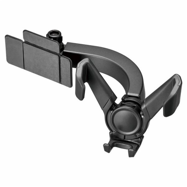 權世界@汽車用品 日本CARMATE 儀錶板螢幕面板後黏貼用 360度旋轉桿 重力自動夾緊式智慧型手機架 車架 SA36, 汽機車零配件在旋轉拍賣