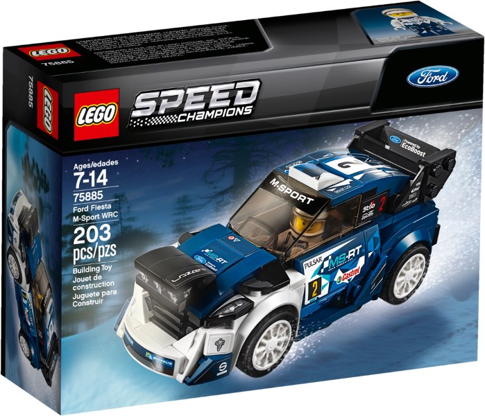 (男人浪漫,唔洗過萬) Lego 75885 Ford Fiesta M-Sport WRC (全新未開）, 興趣及遊戲, 玩具 & 遊戲類 ...