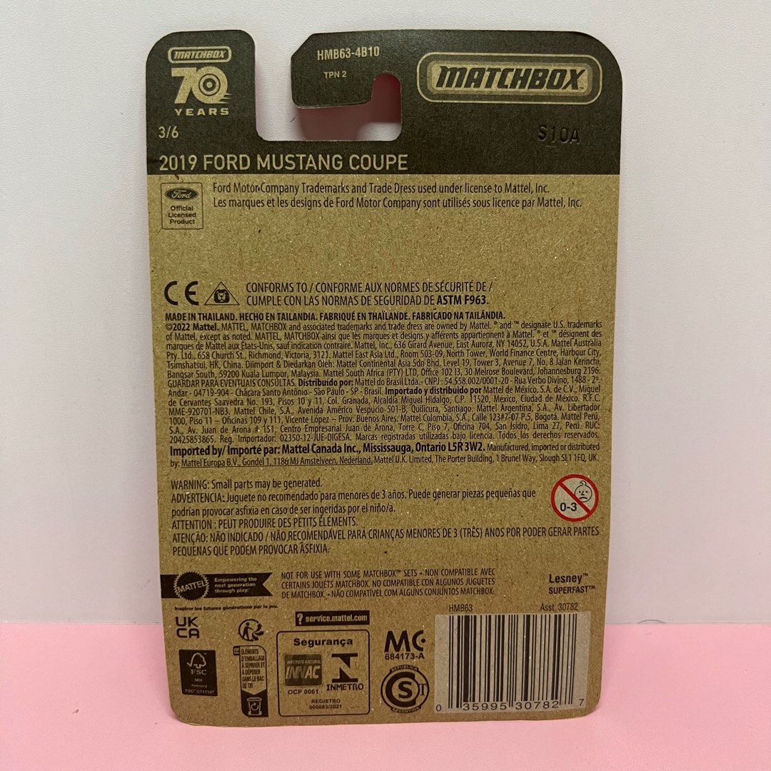 美版限定 MATTEL MATCHBOX 2023 Target Exclusive Red Edition 2019 FORD ...