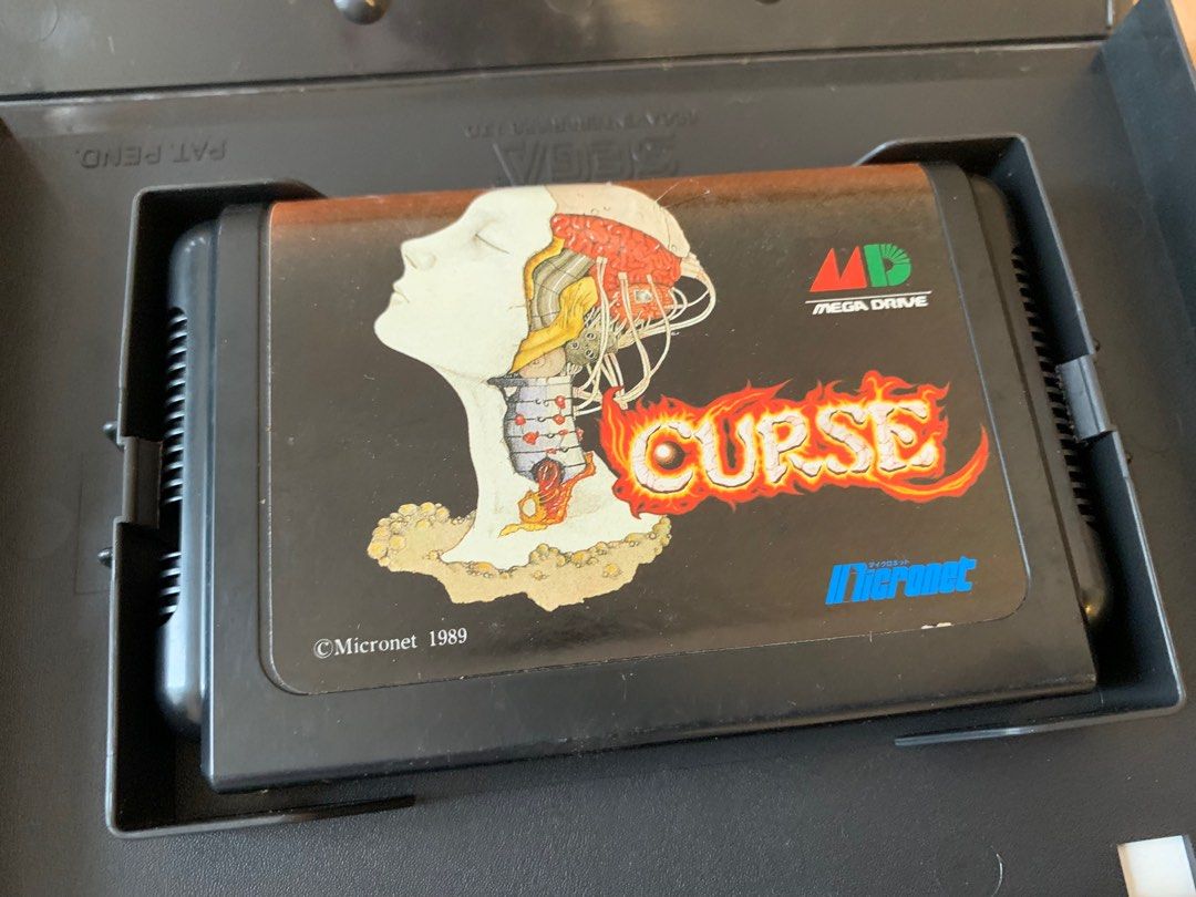正版 SEGA Mega Drive MD Curse, 電子遊戲, 電子遊戲, 其他 - Carousell