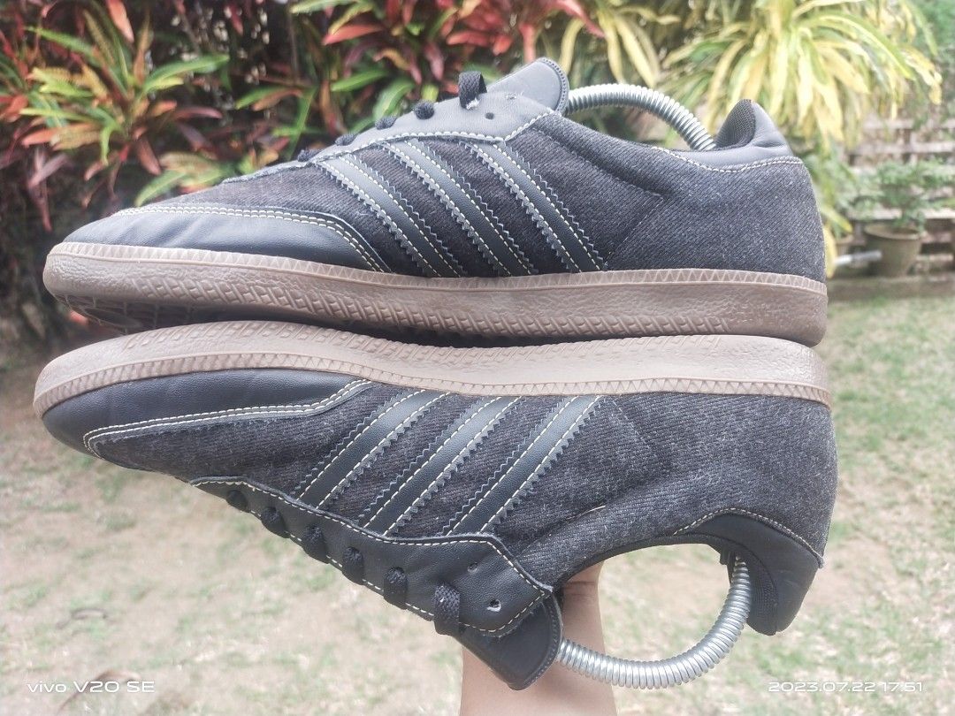 Adidas samba Denim, Men's Fashion, Footwear, Sneakers on Carousell