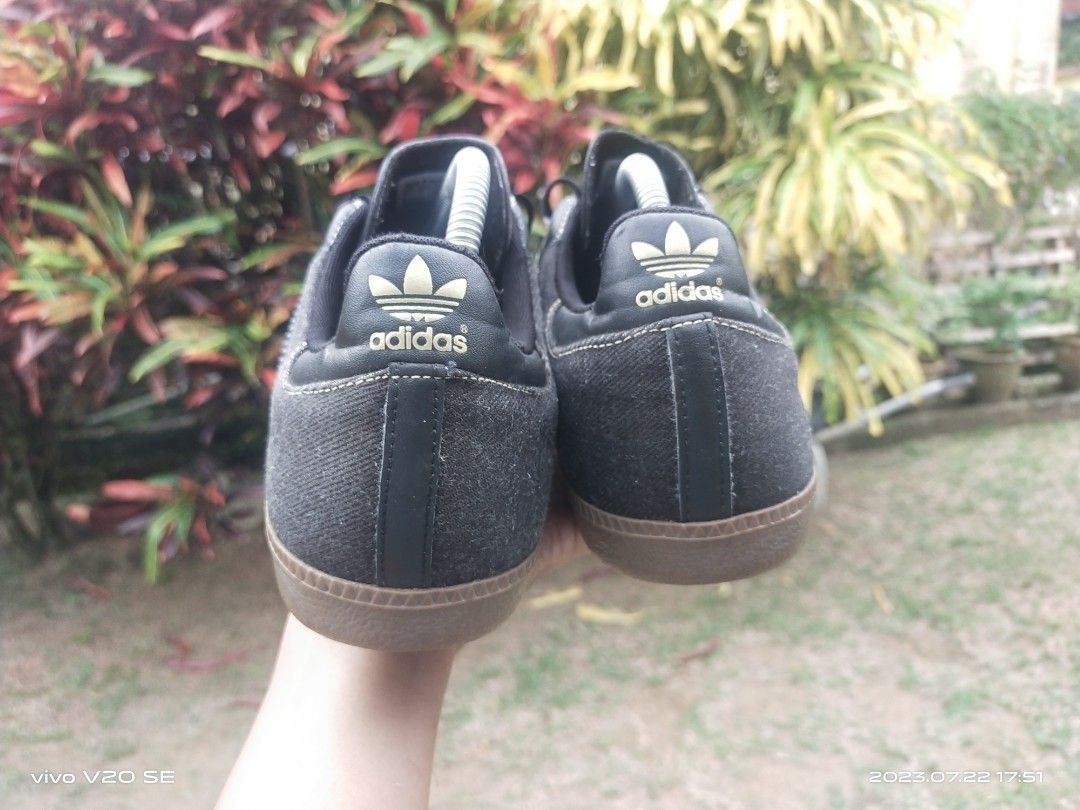 Adidas samba Denim, Men's Fashion, Footwear, Sneakers on Carousell