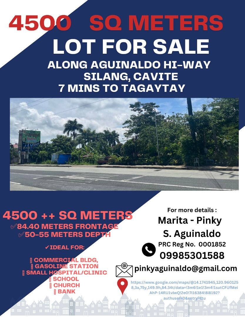 Aguinaldo Highway - Silang 7 minutes to Tagaytay, Property, For Sale ...