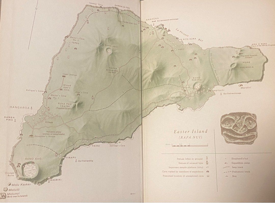 Aku-Aku: The Secret of Easter Island by Thor Heyerdahl (Vintage book ...