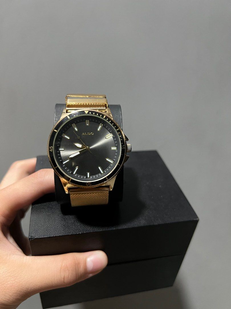 ALDO watch (Gold watch SOLD), Men's Fashion, Watches & Accessories ...