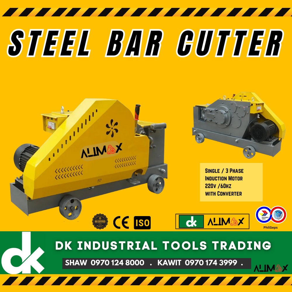ALiMAX Steel Bar Cutter, Commercial & Industrial, Industrial Equipment ...