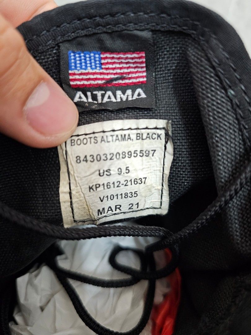 Altama army boots, Men's Fashion, Footwear, Boots on Carousell