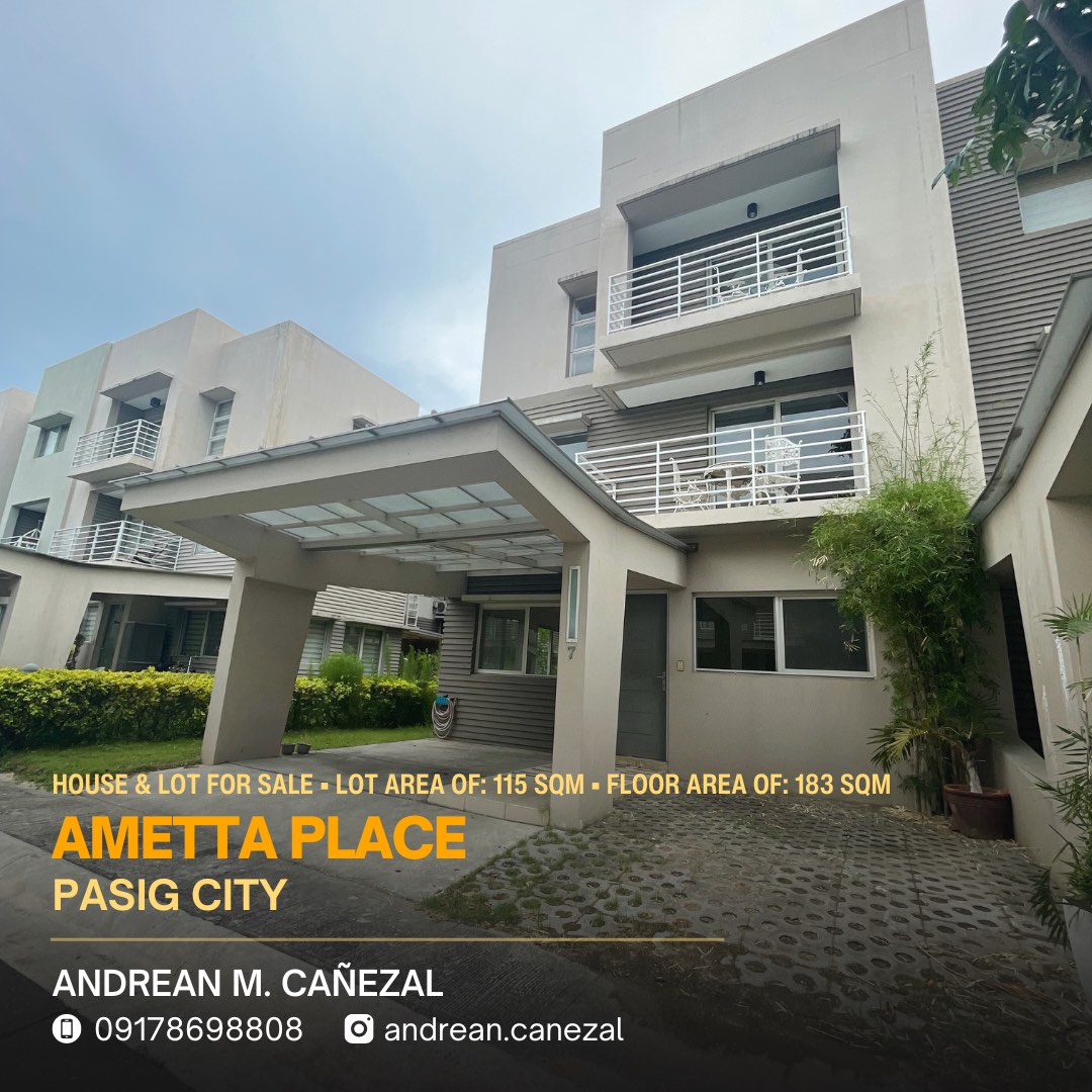 AMETTA PLACE, Property, For Sale, House & Lot on Carousell
