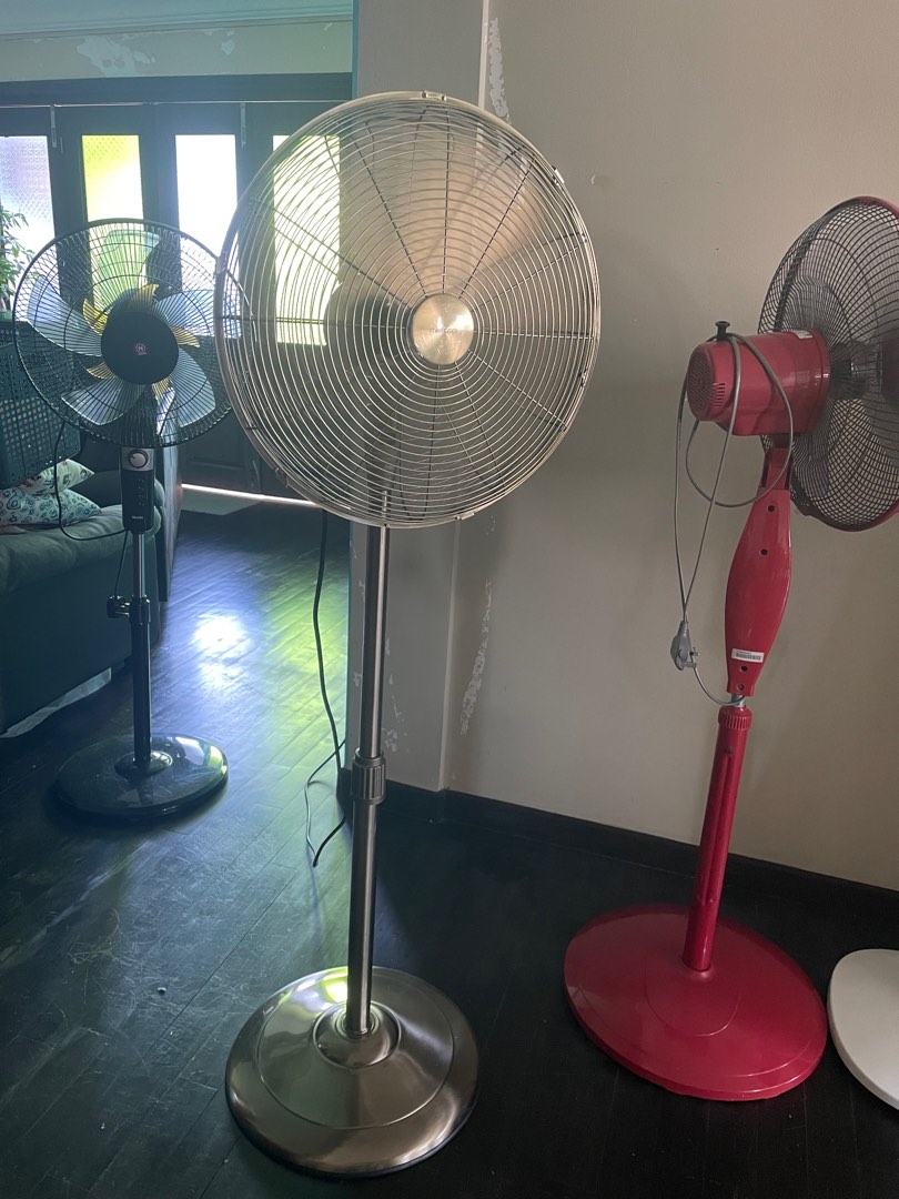 Antique Standing Fan, Furniture & Home Living, Lighting & Fans, Fans on ...