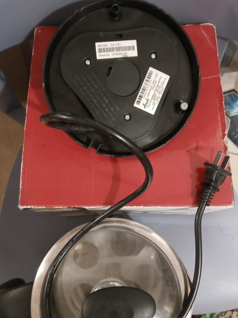 ASAHI Multicooker Electric Kettle, TV & Home Appliances, Kitchen ...