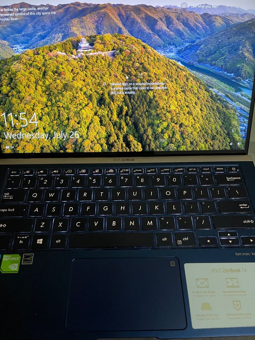 Asus Zenbook 14 UX433F i5 8th generation 8gb ram 256ssd, 電腦＆科技, 手提電腦 ...