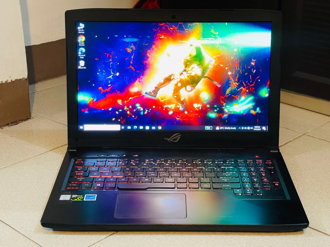 ASUSTeK GAMING LAPTOP INTEL CORE i5 7TH GEN 16GB RAM 128GB SSD+1TB HDD ...