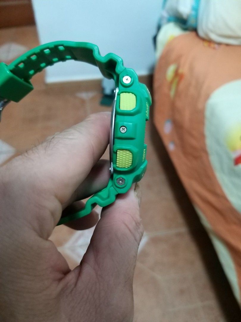 Authentic casio gshock g shock GD120 green., Men's Fashion, Watches ...