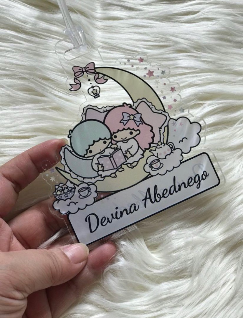 BAGTAG LUGGAGE TAG CUSTOM CUTE FREE ADD NAME LOGO CHARACTER ANIMATION ...