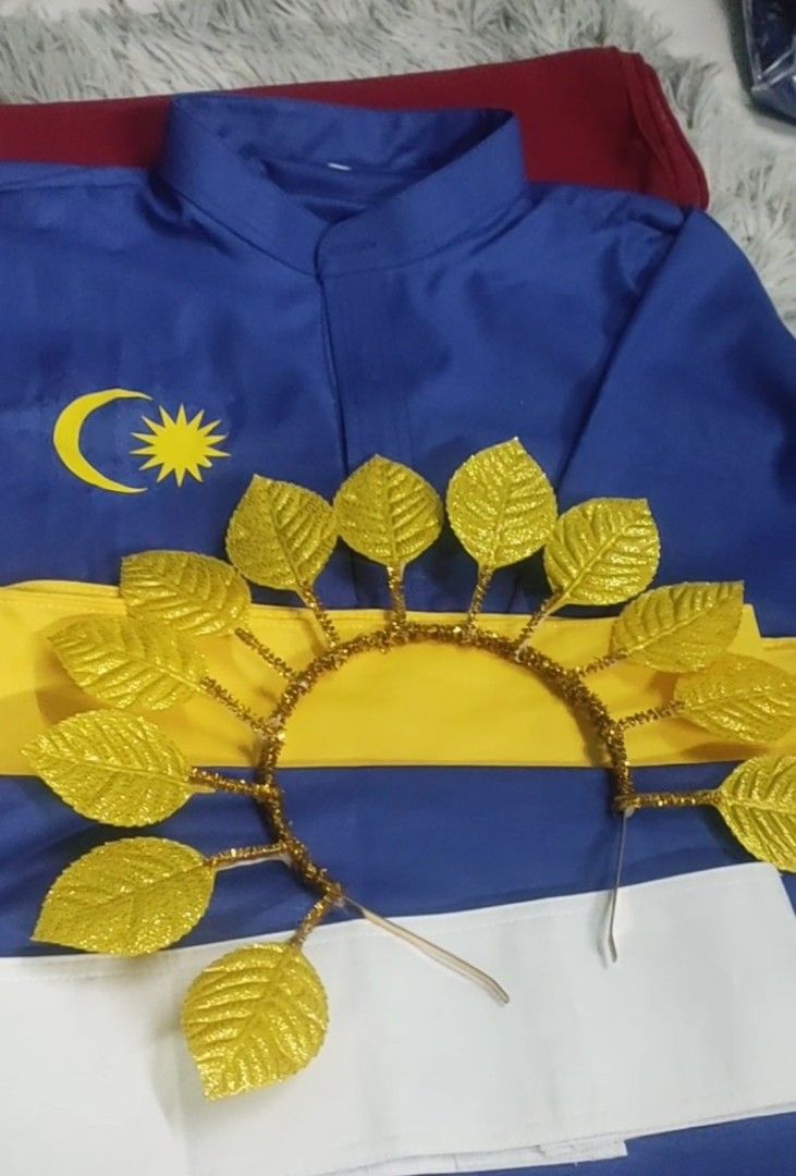 Baju Merdeka Puteri Perak All Set, Babies & Kids, Babies & Kids Fashion ...