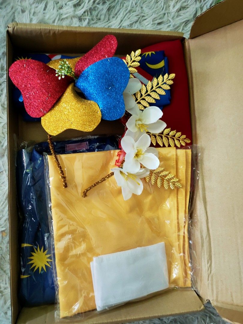 Baju Merdeka Puteri Perak All Set, Babies & Kids, Babies & Kids Fashion ...