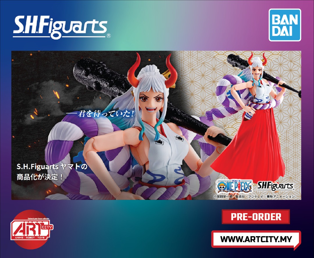 Bandai S.H.Figuarts - SHF Yamato - Onepiece, Hobbies & Toys, Toys ...