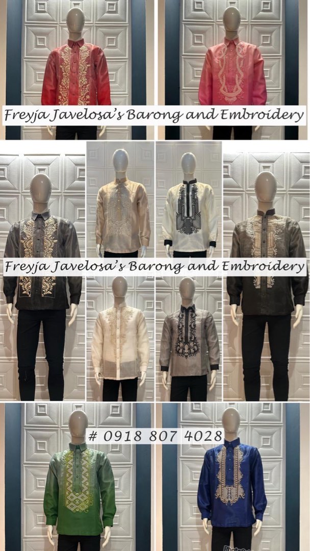 Barong Tagalog Coat Ladies Barong Filipiniana Bolero Dress Company ...