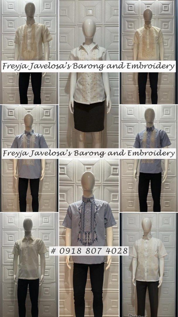 Barong Tagalog Coat Ladies Barong Filipiniana Bolero Dress Company ...