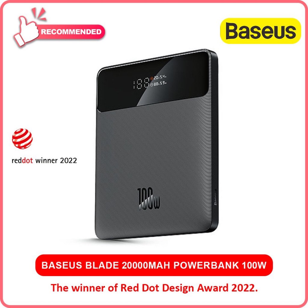 Baseus 100W blade HD power bank! 20000mah!, Mobile Phones & Gadgets ...