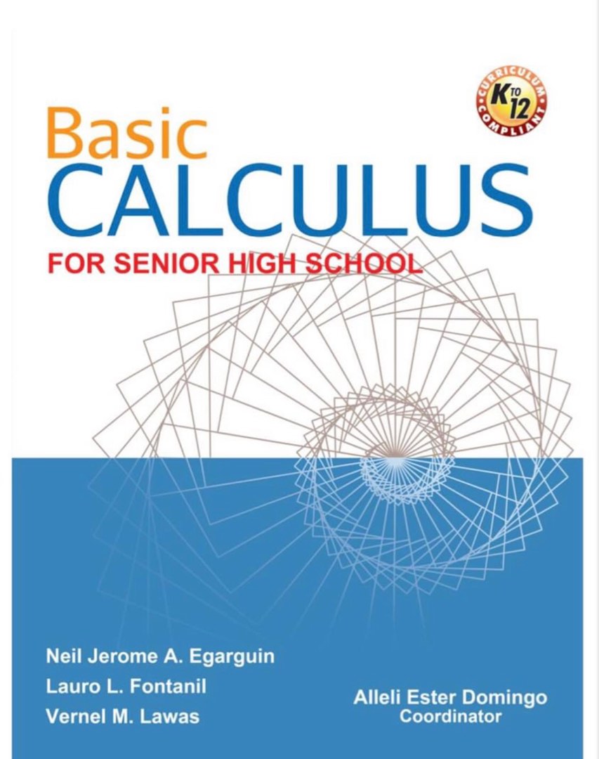Basic Calculus by C&E for ABM SHS Senior High School Book, Hobbies ...