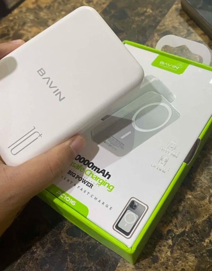 Bavin MagSafe 10,000 mAh Wireless Powerbank, Mobile Phones & Gadgets ...