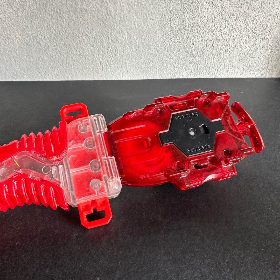 Beyblade Burst Clear Launcher Grip Red All Clear, Hobbies & Toys, Toys ...