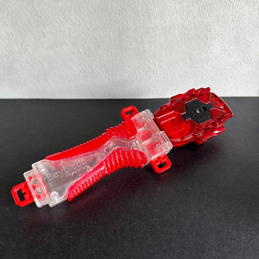 Beyblade Burst Clear Launcher Grip Red All Clear, Hobbies & Toys, Toys ...