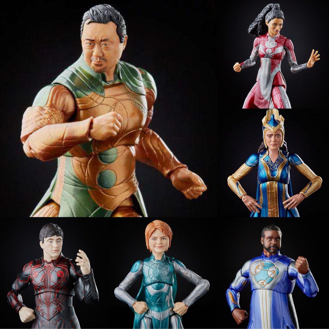 BIB Marvel Legends Eternals Gilgamesh BAF Wave Set [Sprite, Druig, Ajax ...