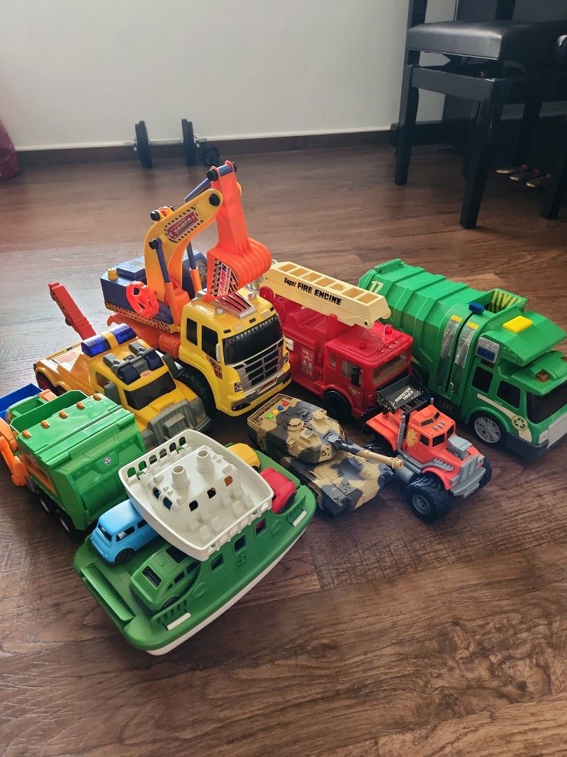 Big Toy Trucks (Each), Hobbies & Toys, Toys & Games on Carousell