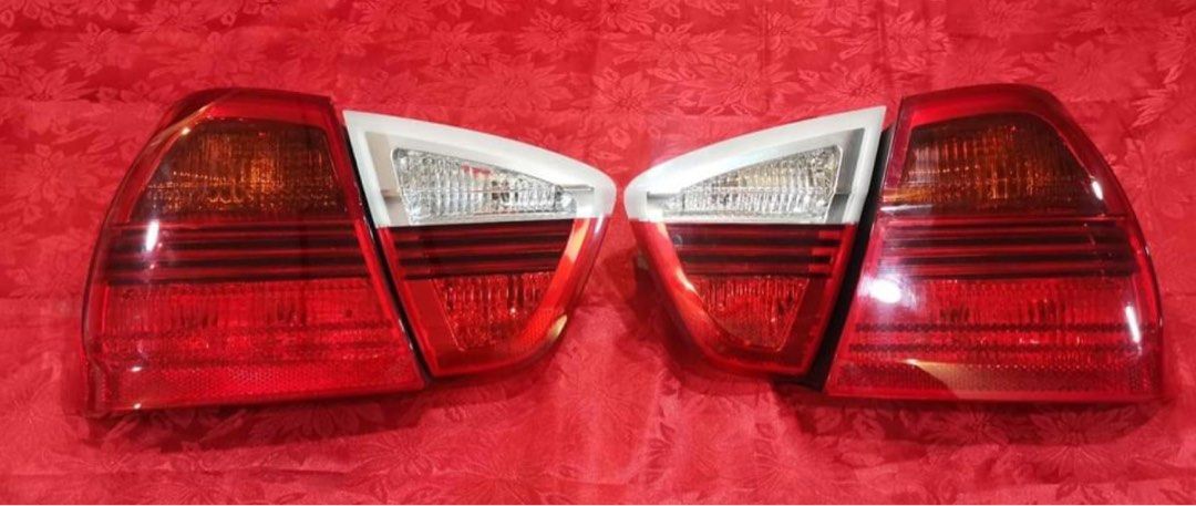 BMW e90 pre lci 1 set tail lights, Car Parts & Accessories, Lightings ...