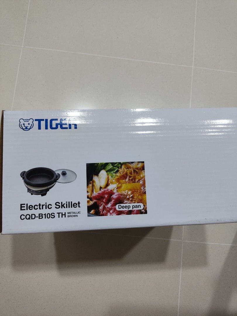 BN Tiger Electric Skillet CQD-B10S TH, TV & Home Appliances, Kitchen Appliances, Other Kitchen ...